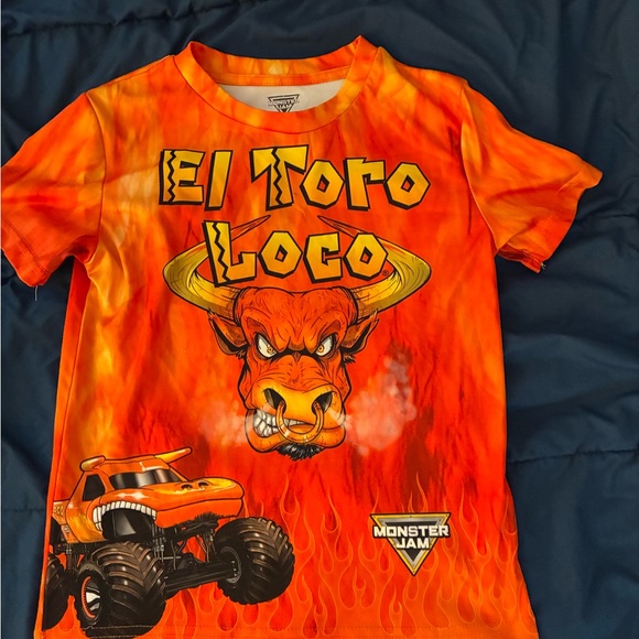 Shirts & Tops | Monster Jam El Toro Loco Tshirt | Poshmark